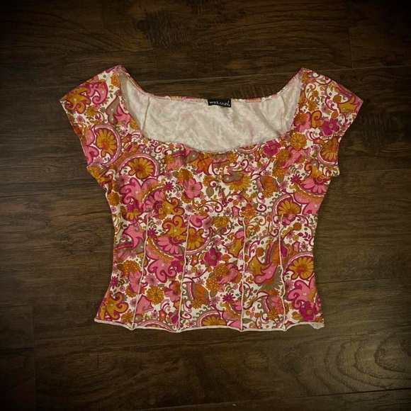 Wet Seal | Tops | Y2k Milkmaid Top | Poshmark
